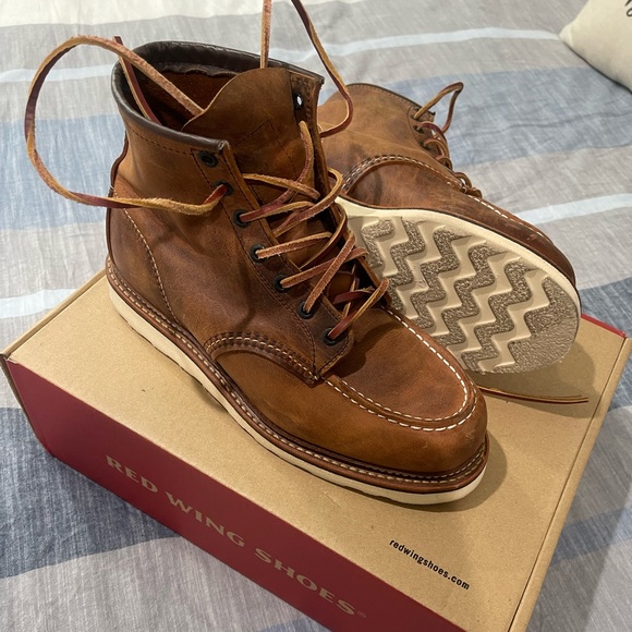 Red Wing Shoes | Shoes | Red Wing Heritage 6 Inch Moc Toe Boots | Poshmark